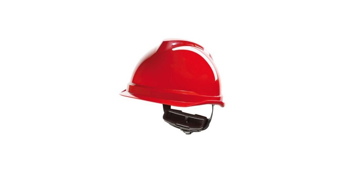 MSA V-Gard 520 rode veiligheidshelm met draaiknop € 15,95